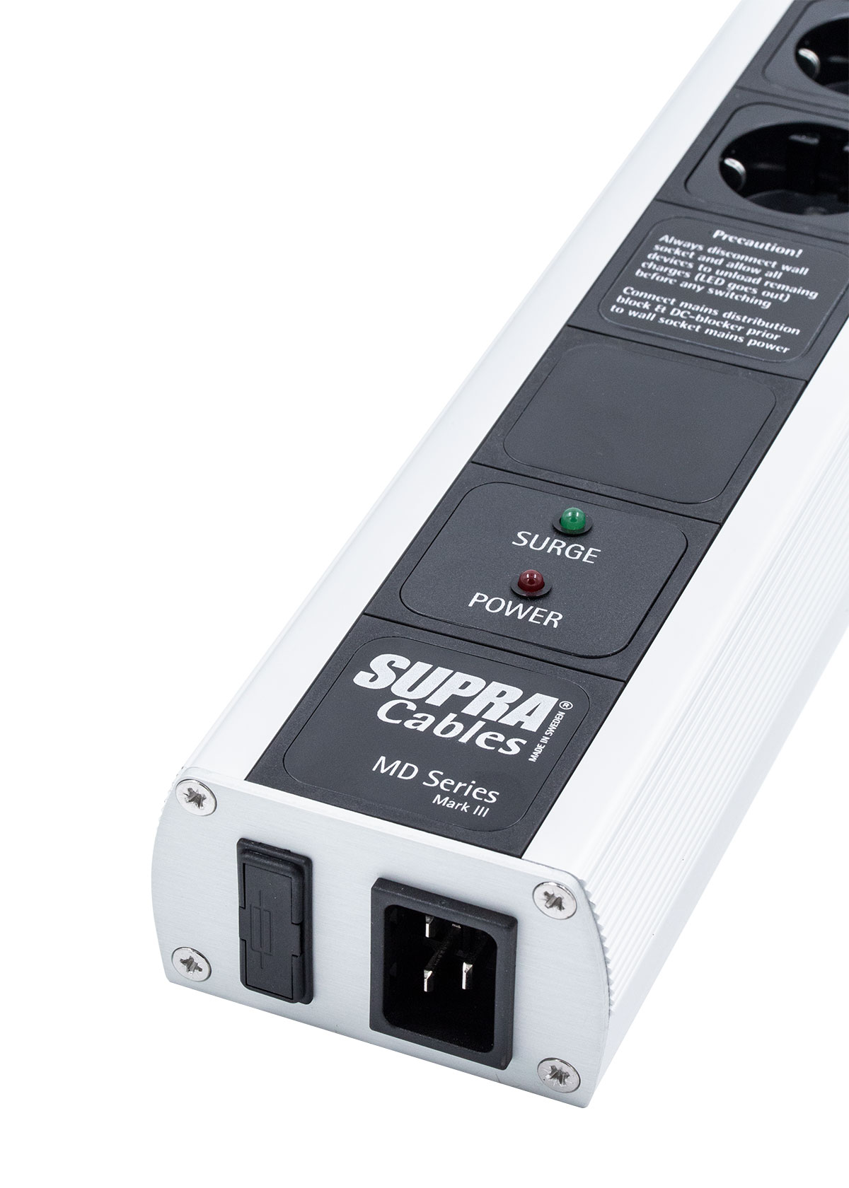 Mains Block: Filter, Surge Protection & DC-blocker | SUPRA Cables