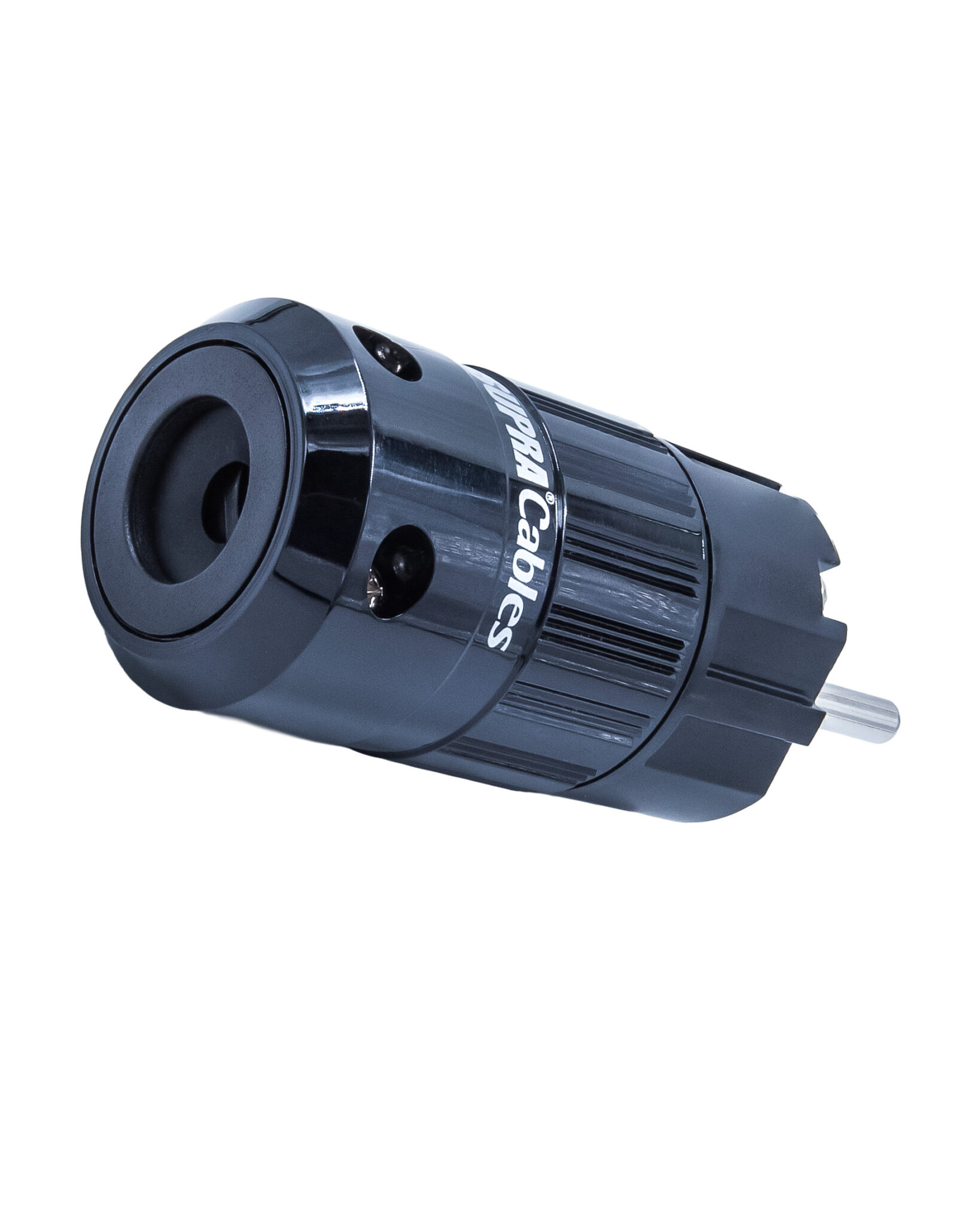 MAINS PLUG SCHUKO RH-EU BLACK | SUPRA Cables